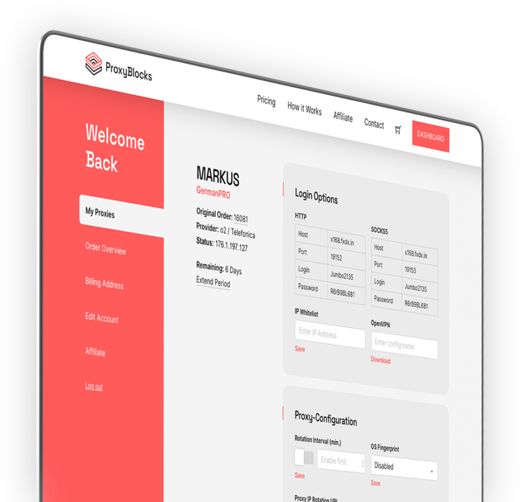Dedicated Mobile Proxy Germany